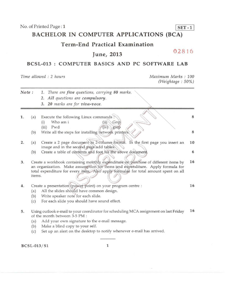 - BCSL-013-SET-1_compressed | PDF - BCSL-013-SET-1_compressed | PDF