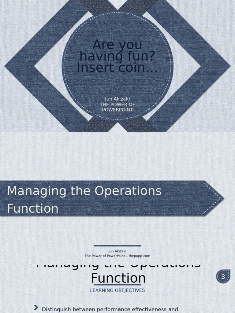 Entrepreneurship Chapter 9 Managing Operations Function | PDF | Profit ...