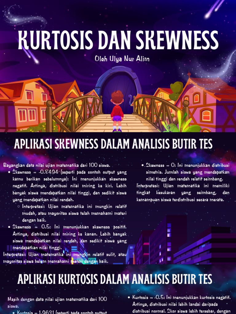 Kurtosis Dan Skewness | PDF
