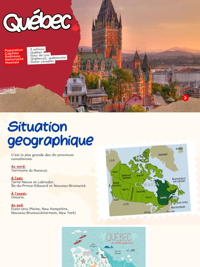 Québec : Histoire, Culture et Langue | PDF | Québec | Canada
