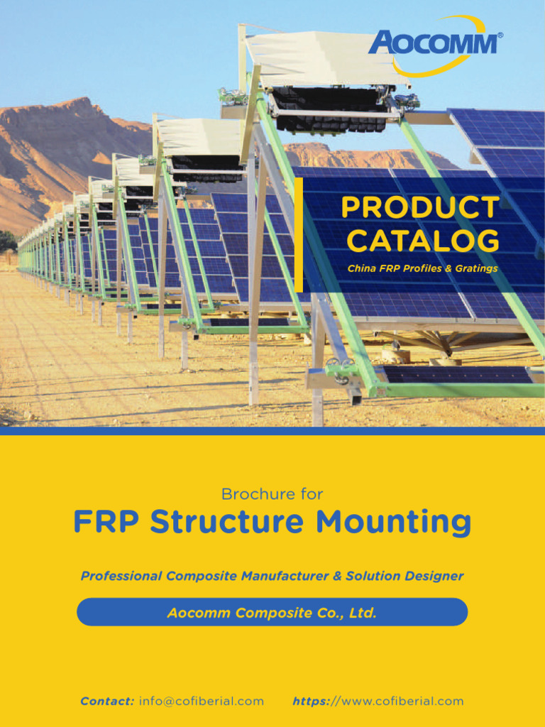 frp-structure-mounting-catalog_2 | PDF | Building Engineering
