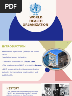 WHO Organizational Structure Overview | PDF | World Health Organization ...
