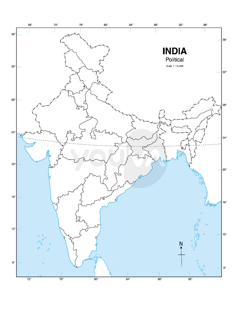 Indian Map | PDF