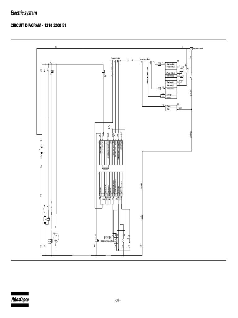 Atlas Copco Xas 185 Electrical Diagram | PDF