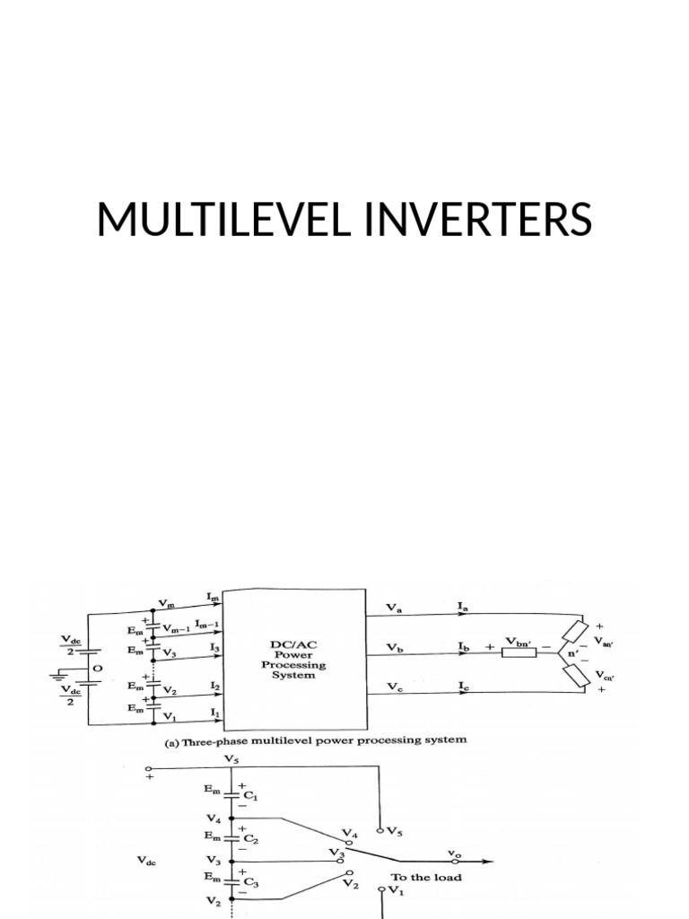 Multilevel Inverters | PDF
