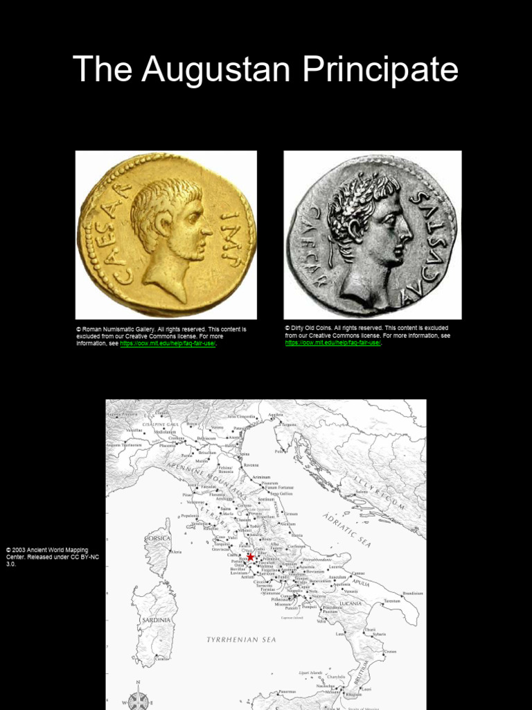 Lecture 2 - The Augustan Principate | PDF | Augustus | Mark Antony