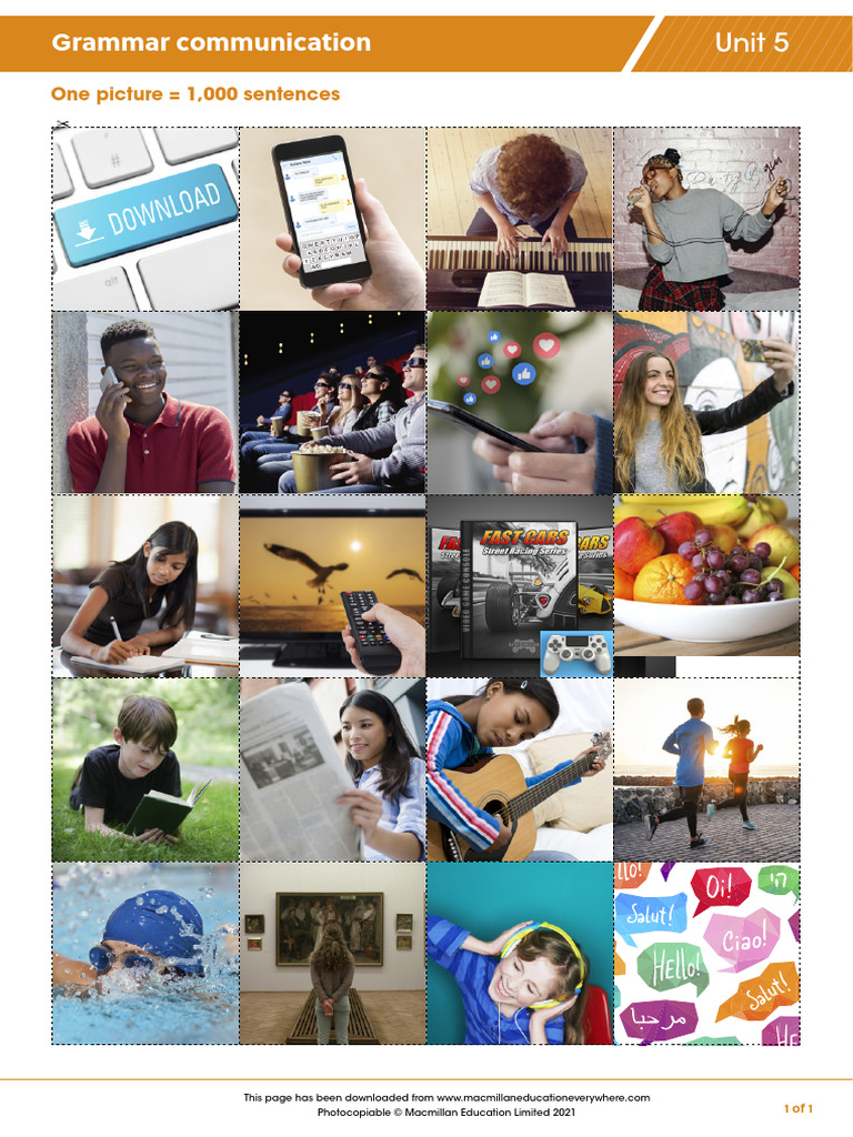 Level1 U5 Grammar Communication | PDF