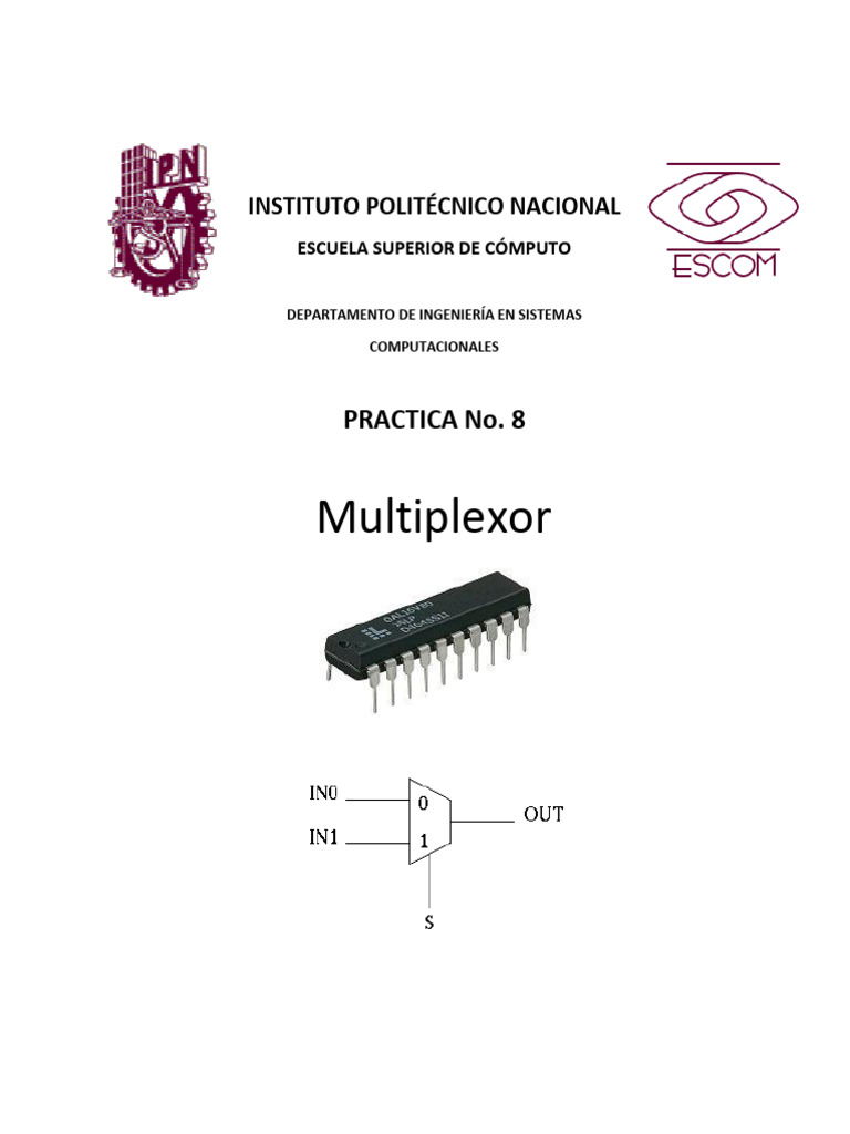 08 Multiplexor | PDF