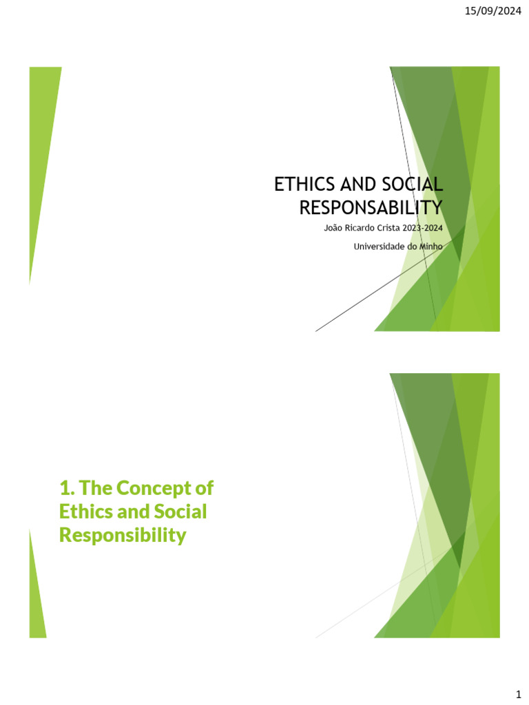 Business Ethics: Scandals and Responsibility | PDF | Morality ...