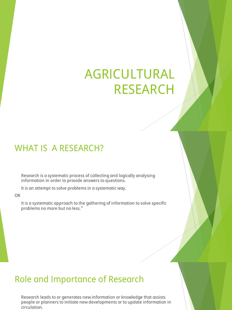 O' Level Agriculture Research Project Guide | PDF | Pea | Legume