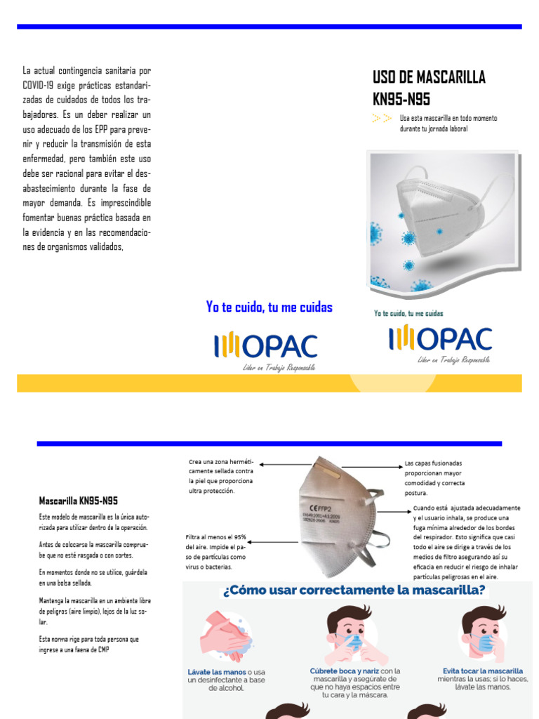 Uso de Mascarilla KN95-N95 | PDF