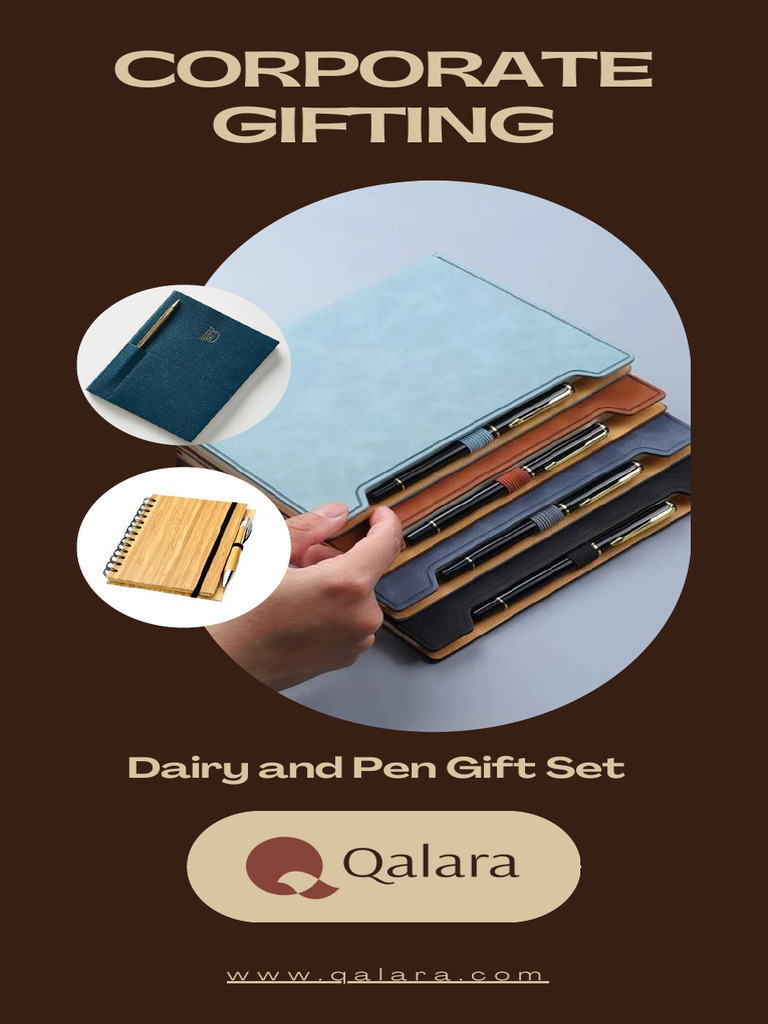 Diary-Pen Gift Set Qalara | PDF