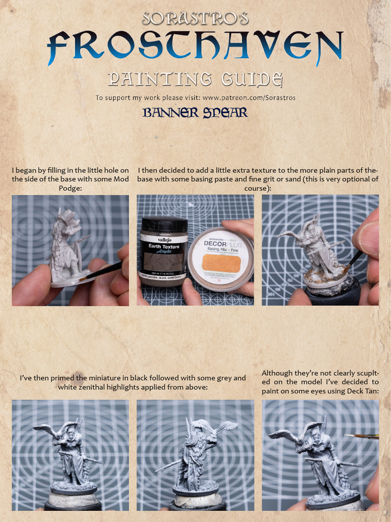 Banner Spear Painting Guide | PDF