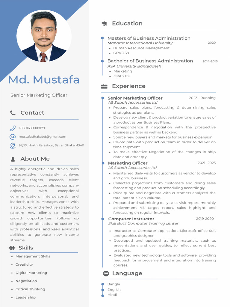 CV Mustafa | PDF