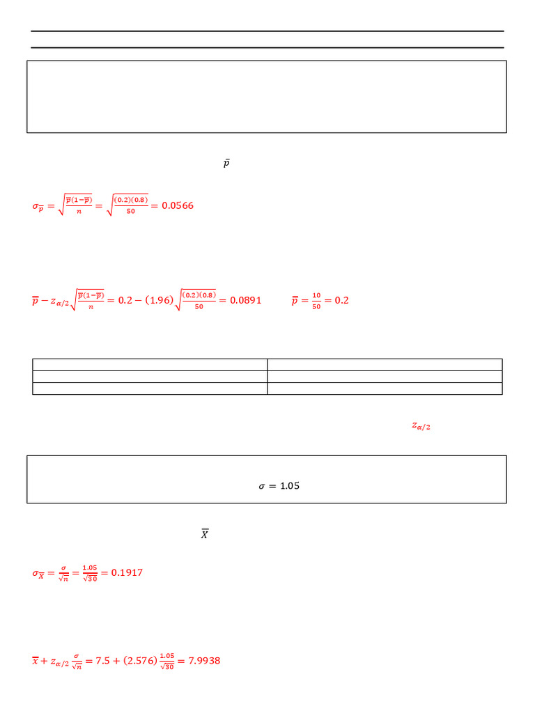 JGI220 - Tutorial 10 - Memorandum - 2024 | PDF | Confidence Interval ...