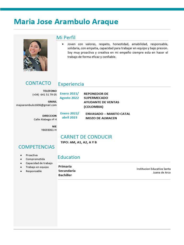 Curriculo Majo | PDF