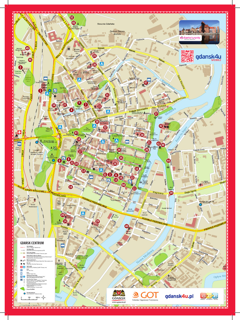Mapa Gdansk 2014 | PDF