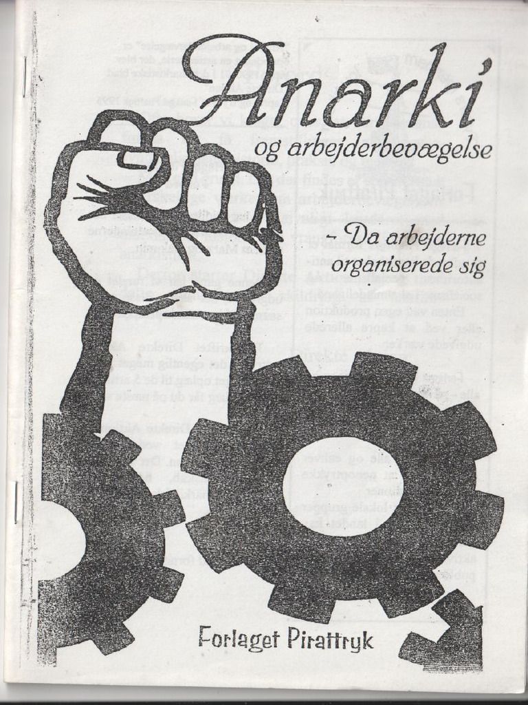 Anarki Og Arbejderbevægelse | PDF