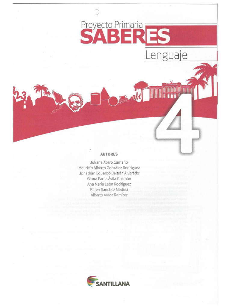 Proyecto Saberes Lenguaje 4 | PDF