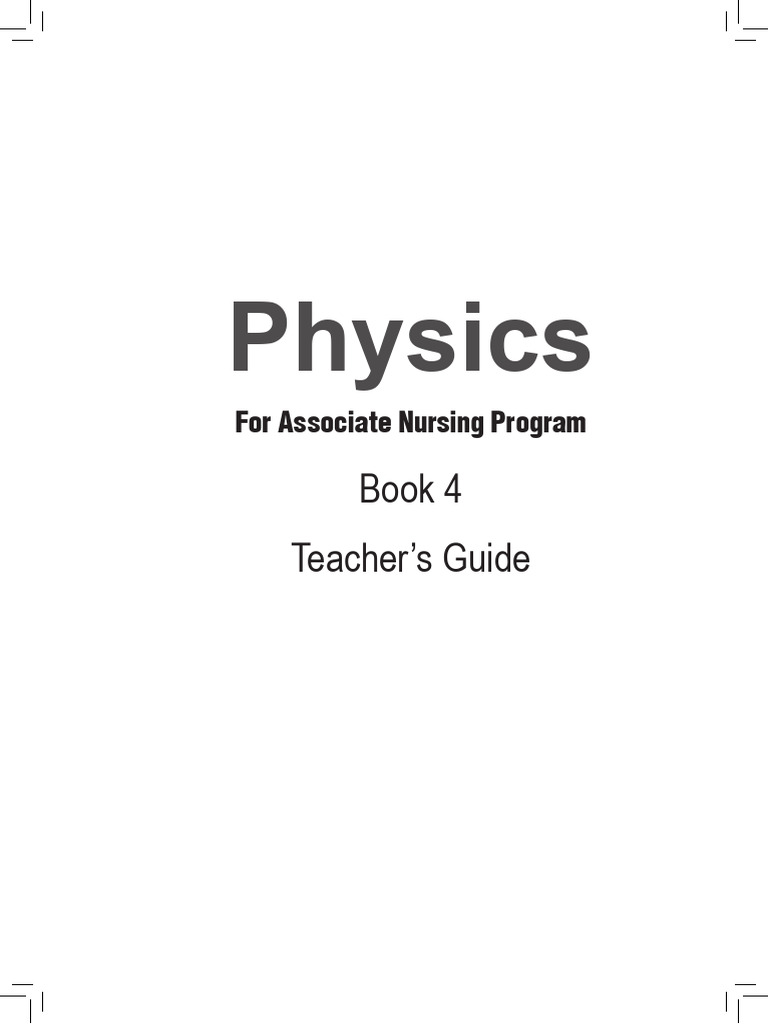 Rwandan Senior 4 Physics Teacher Guide | PDF | Educational Assessment | Learning