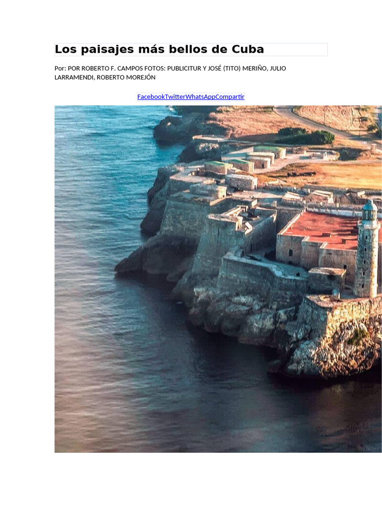 Cuba 4 | PDF | la Habana | Cuba