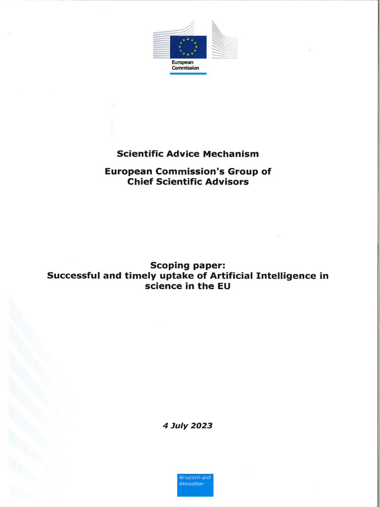 Scoping Paper AI | PDF