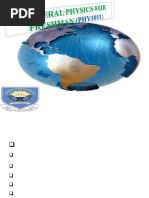 Remedial Physics Exam Questions Guide | PDF | Magnetic Field | Quantity