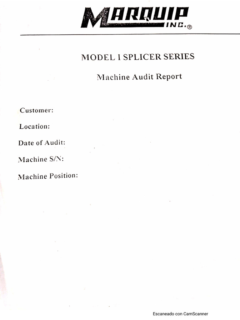 Model 1 Splicer Series | PDF
