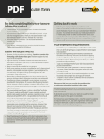 WSIB Form 8: Health Professional Report | PDF | Injury | Diseases And ...