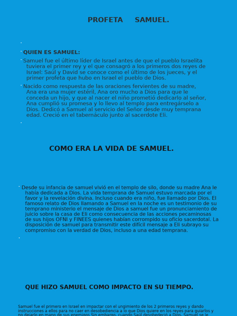 Vida y legado de Samuel, Noé y Jacob | PDF | Jacob | Noé