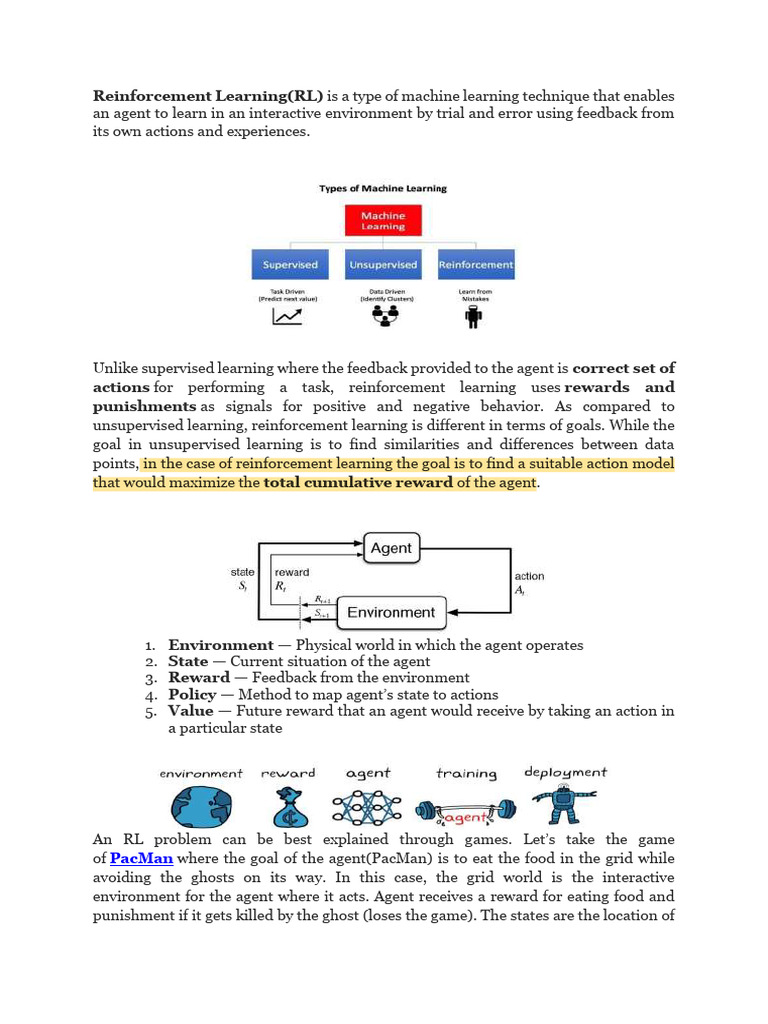 Reinforcement Learning | PDF | Cognitive Science | Applied Mathematics Reinforcement Learning | PDF | Cognitive Science | Applied Mathematics