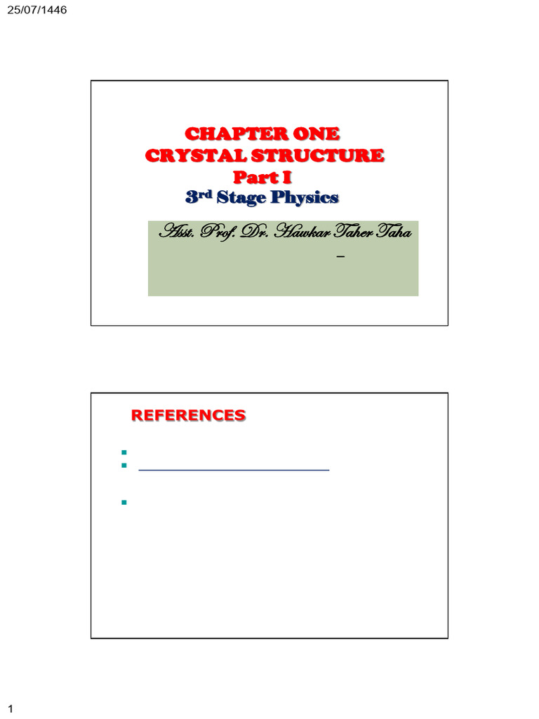 000 1 a Chapter One Crystal Structure I 2025 Student Fb02ae97 7b79 ...