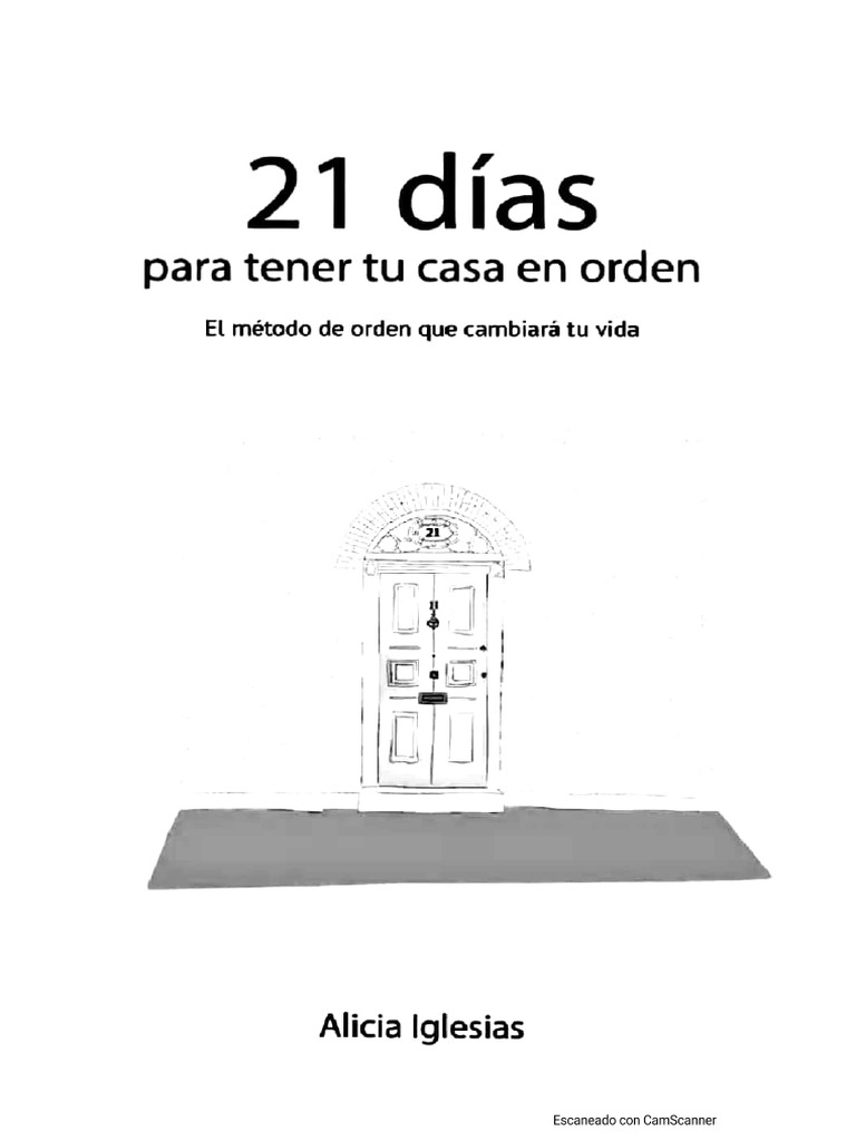 Libro 21 Días para Tener Tu Casa en Orden | PDF