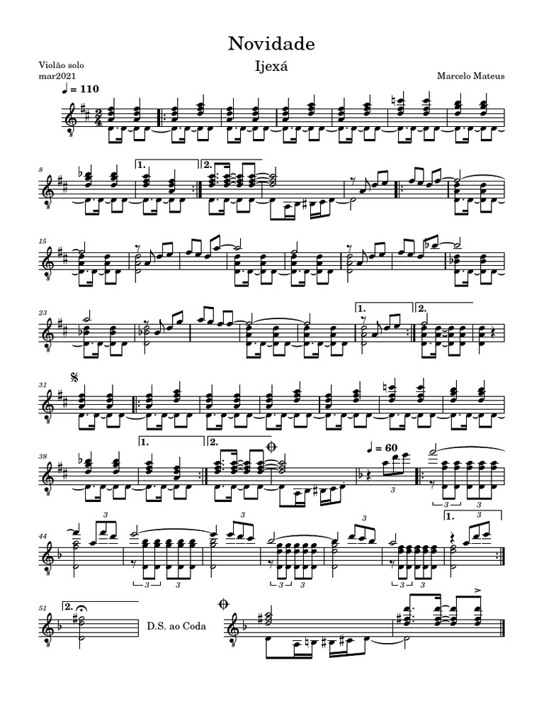 Novidade (Marcelo Mateus) | PDF