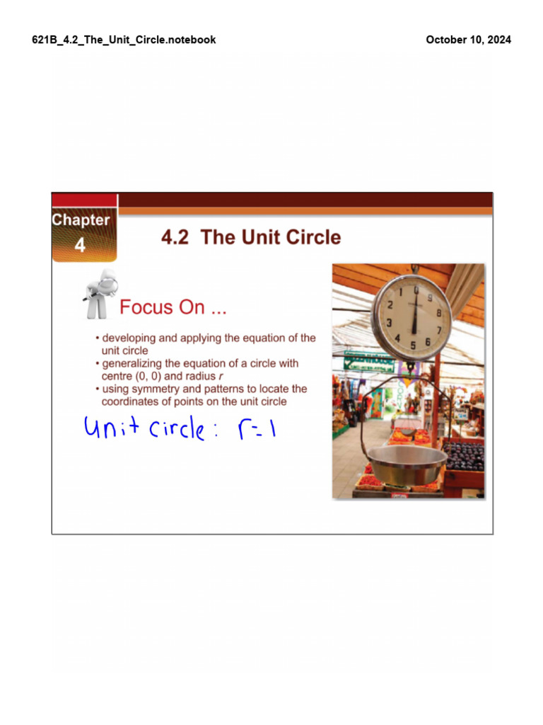 Understanding the Unit Circle | PDF