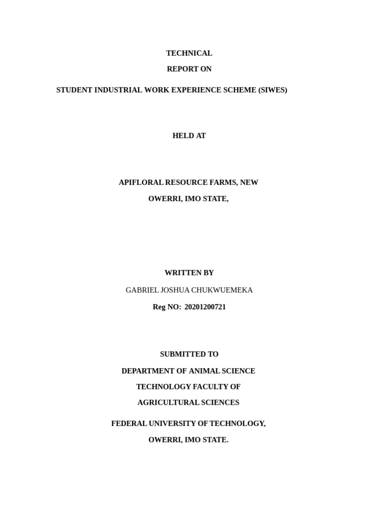 Cover Page Sample | PDF