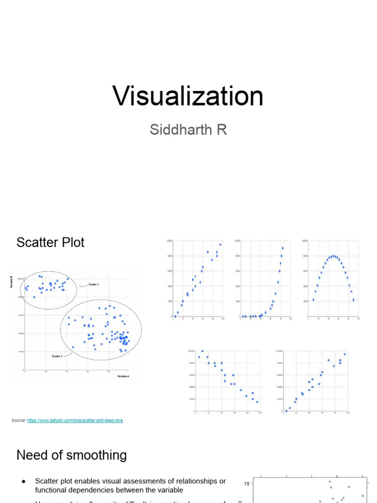 L8 - Visualization | PDF | Statistical Analysis | Teaching Mathematics
