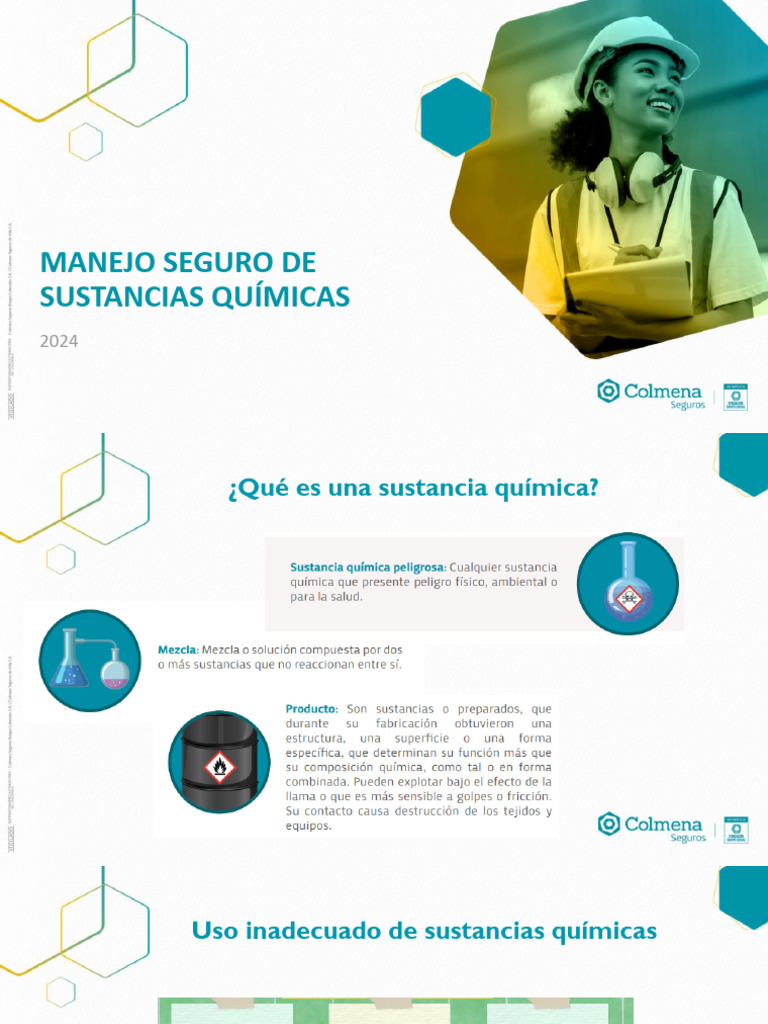 Capacitación - Manejo Seguro de SQ | PDF | Sustancias químicas