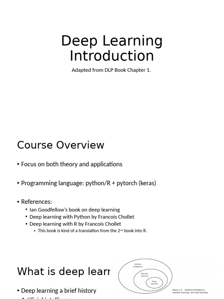 Deep-Learning-Introduction | PDF | Deep Learning | Computer Vision Deep-Learning-Introduction | PDF | Deep Learning | Computer Vision