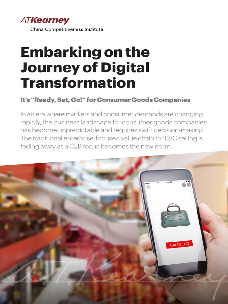 Digital Transformation in Consumer Goods | PDF | Customer Relationship Management | Marketing