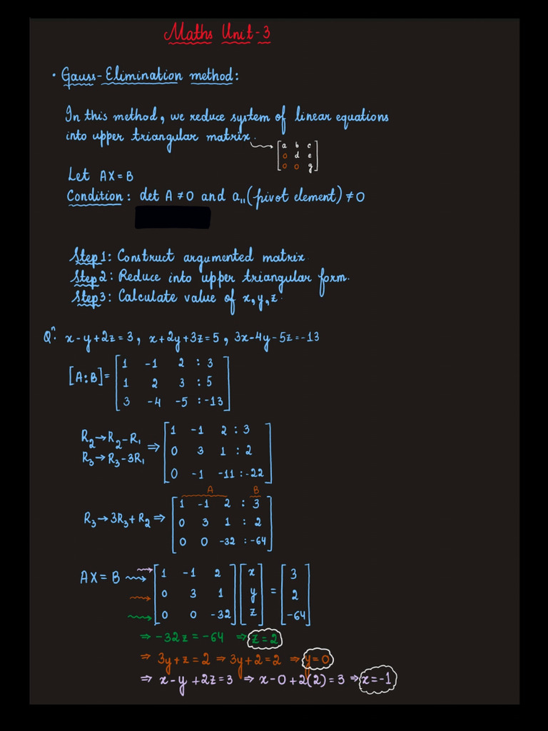 Maths Unit 3 Numerical Methods Vabya Pdf