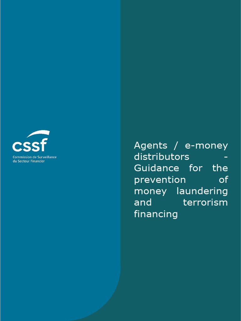 CSSF (Luxembourg) - Payment-Agents - AML - CTF - Guidance | PDF | Stored Value Card | Terrorism ...