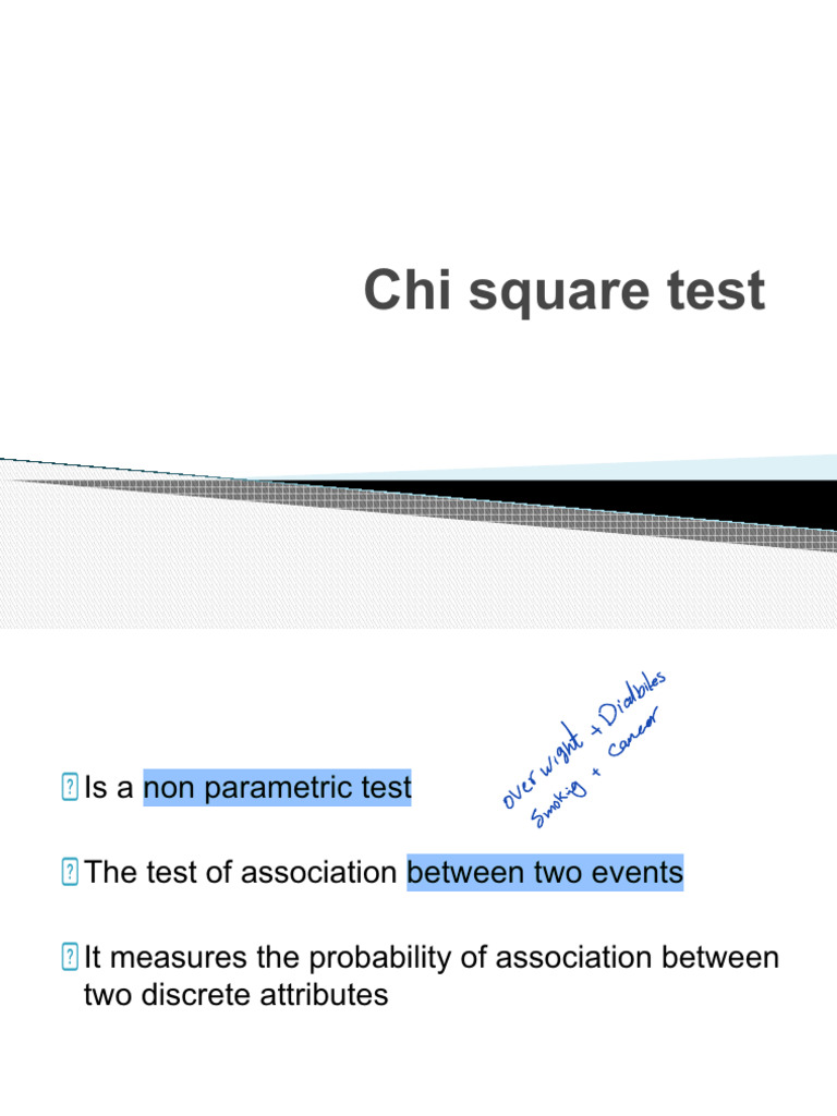 14-Chi Square Test | PDF
