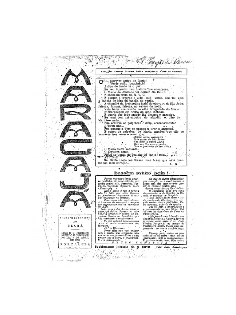 1929 Maracaja 1 | PDF