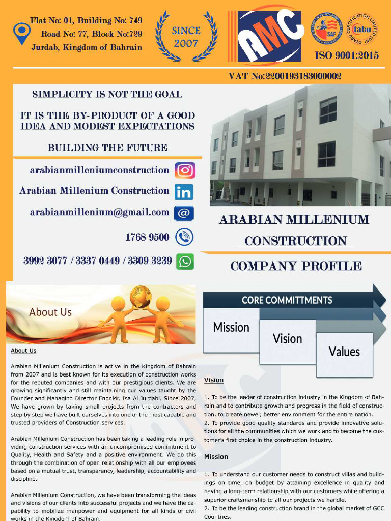 AMC - Company Profile | PDF