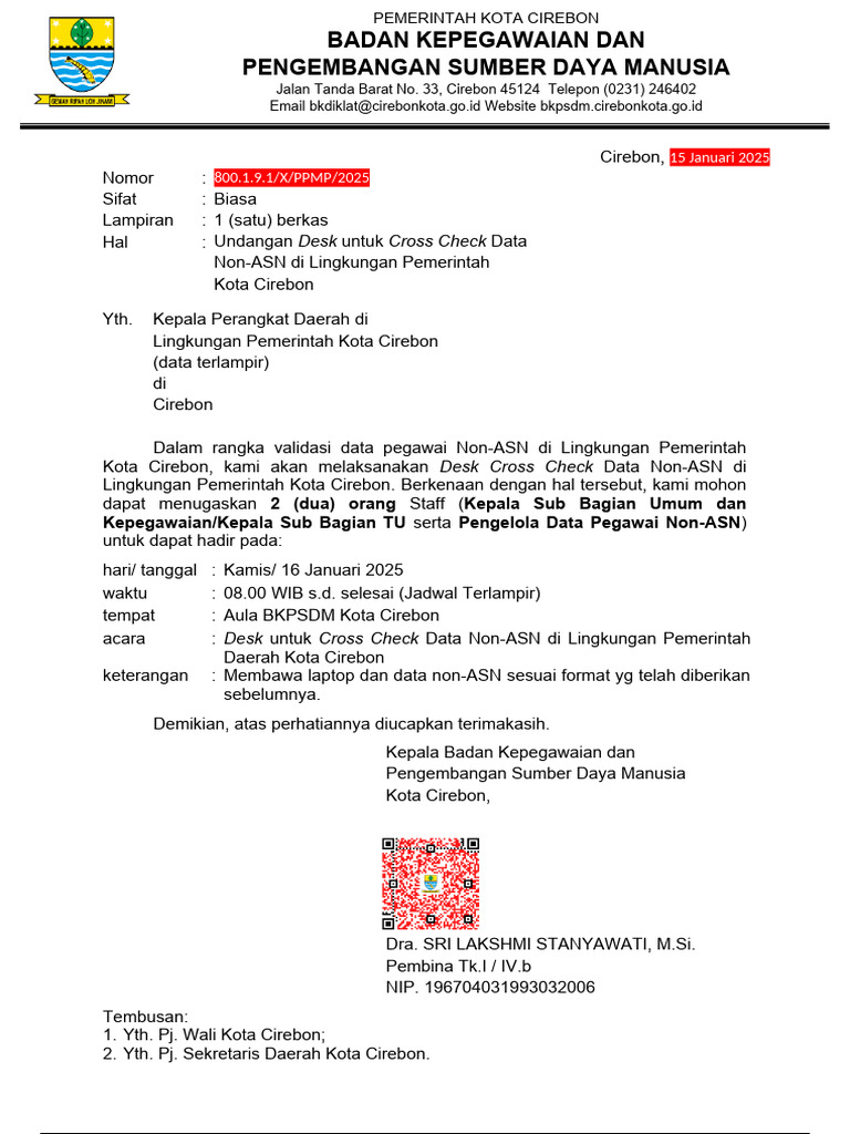 20250115131149UNDANGAN DESK DATA NON-ASN (DINAS) | PDF