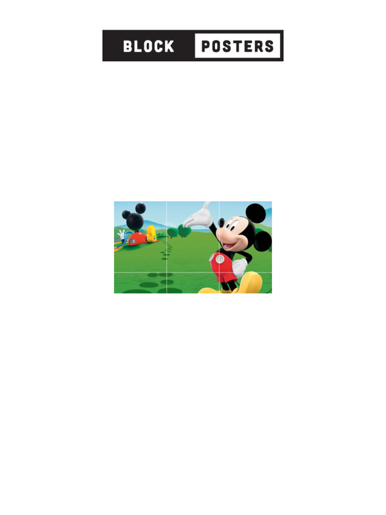 Block Poster Setup Guide | PDF