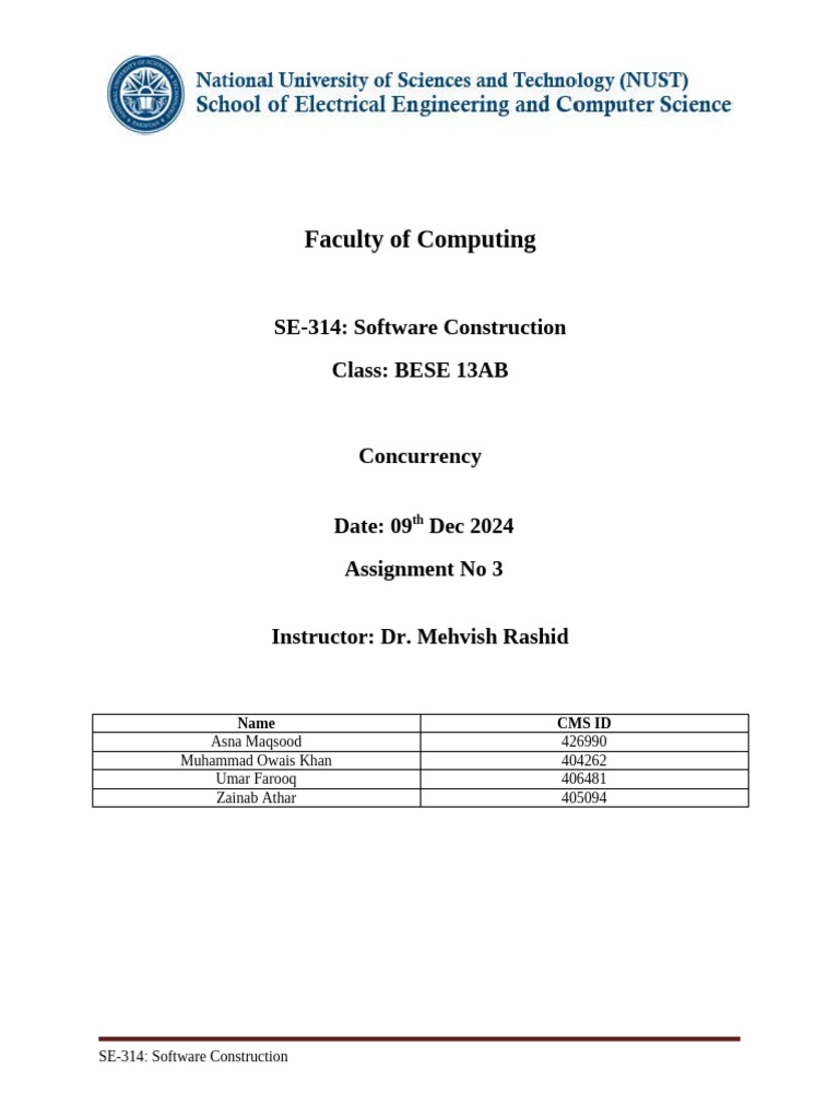 Concurrency in Software Systems Overview | PDF | Graphics Processing ...