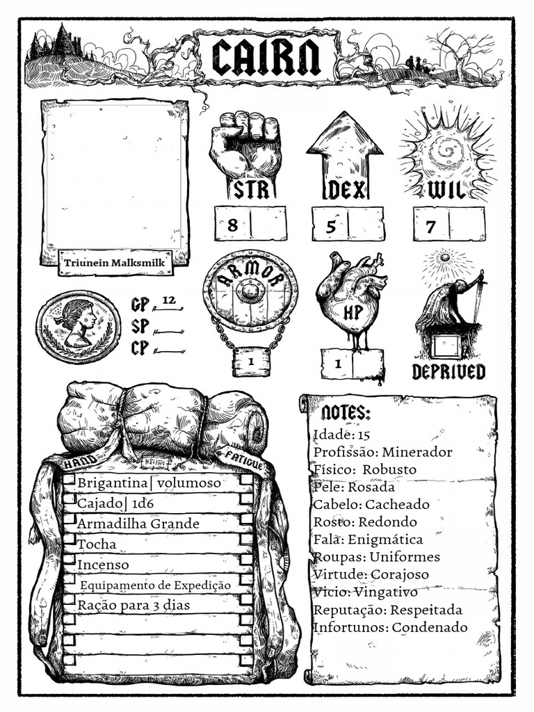 Ficha Cain Gobbi | PDF