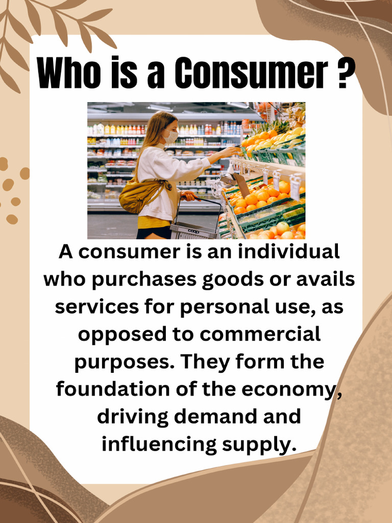 Who Is A Consumer | PDF